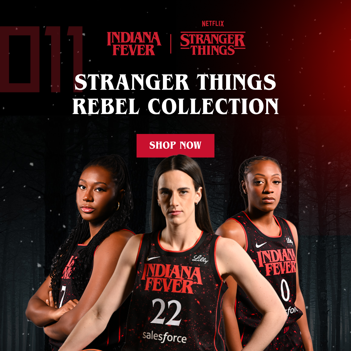 Stranger Things Rebel Edition Collection | Indiana Fever
